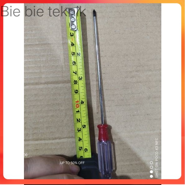 Jual obenk bunga mini ats /obeng bunga kecil 5inch . Bie bie teknik ...