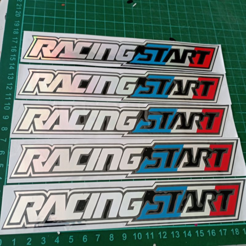 Jual Stiker Cutting Racing Start | Shopee Indonesia