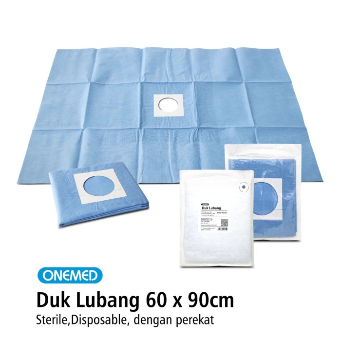 Jual Duk Lubang Medis Operasi Steril Disposable Sekali Pakai Onemed ...