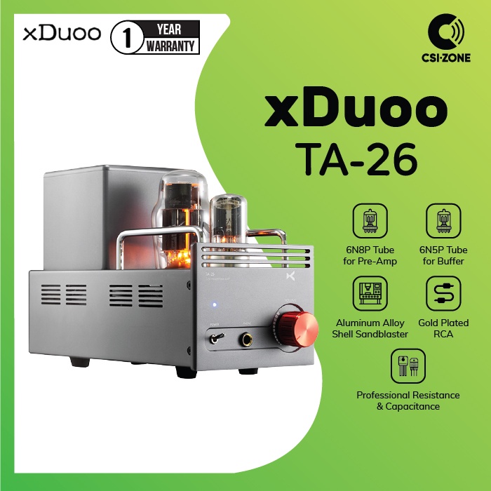 Jual xDuoo TA-26 High Performance DAC & Tube Amplifier | Shopee Indonesia