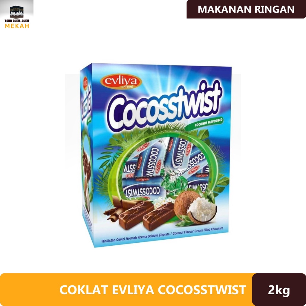 Jual Coklat Evliya Jival Cokelat COCOSSTWIST coklat oleh-oleh Haji ...