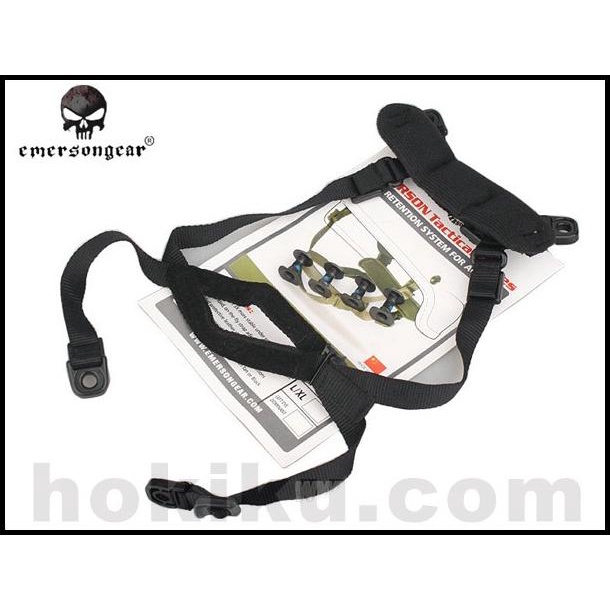 Jual Tali Helm Tactical 4 Point Chin Strap Emerson Mich Ach H-Nape ...