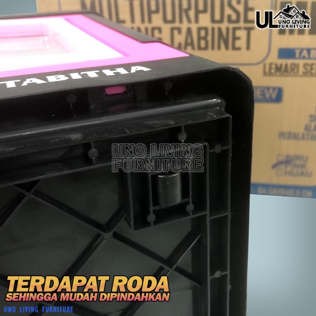 Jual CONTAINER BOX LIPAT LEMARI LIPAT PLASTIK TABITHA JUMBO CONTAINER ...