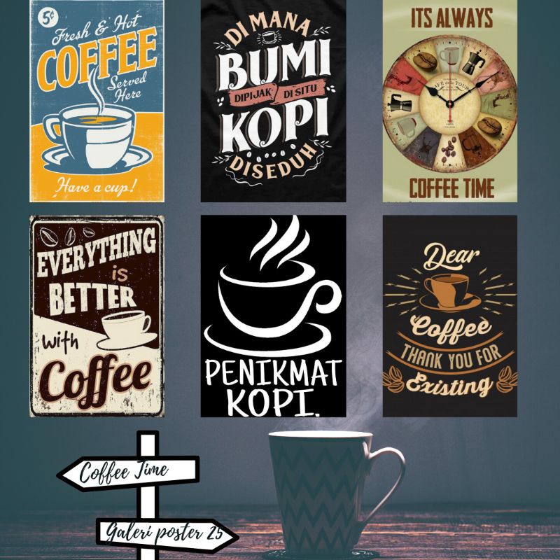 Jual Hiasan dinding cafe pajangan kata kata bijak kamar ruang tamu ...