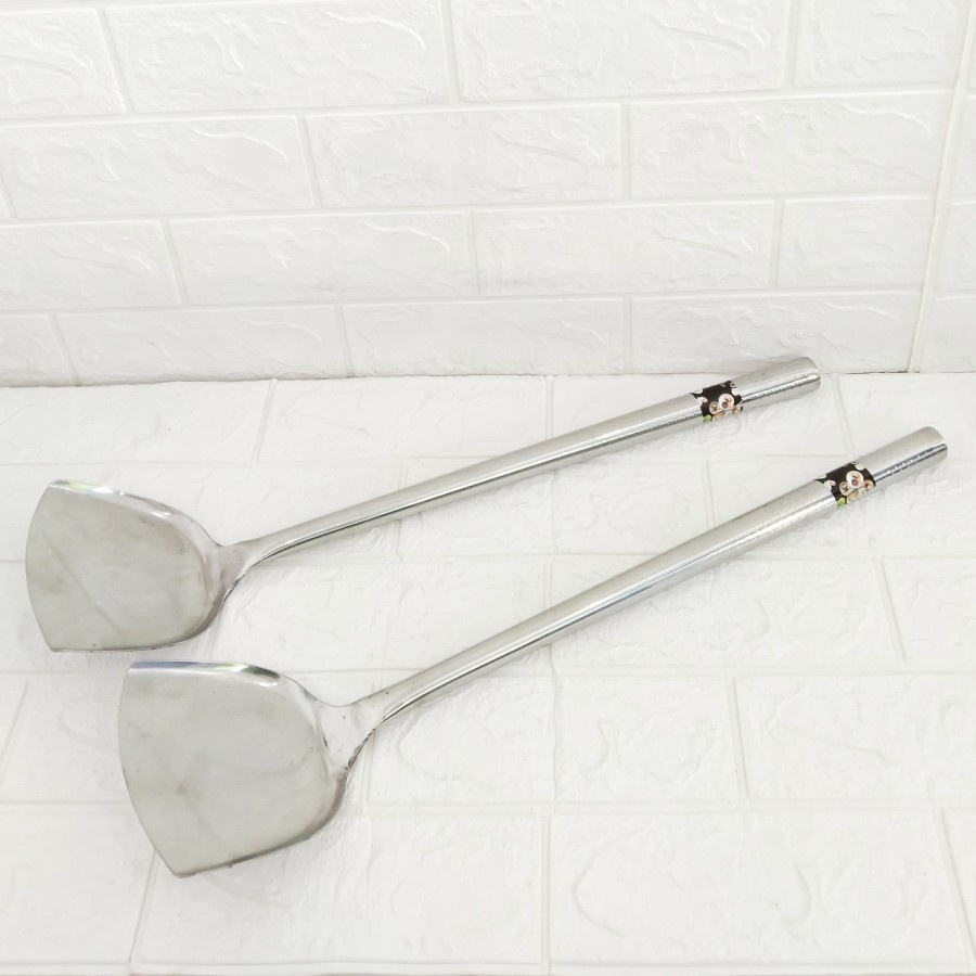 Jual Sodet Stainless Sutil Spatula Resto Jumbo Tebal Full | Shopee ...