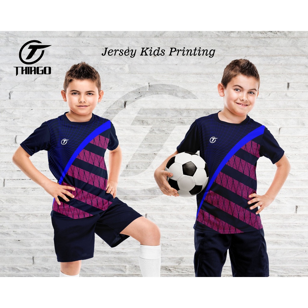 Jual OSDL baju jersey anak anak usia 5-13 tahun baju olahraga bola voli ...
