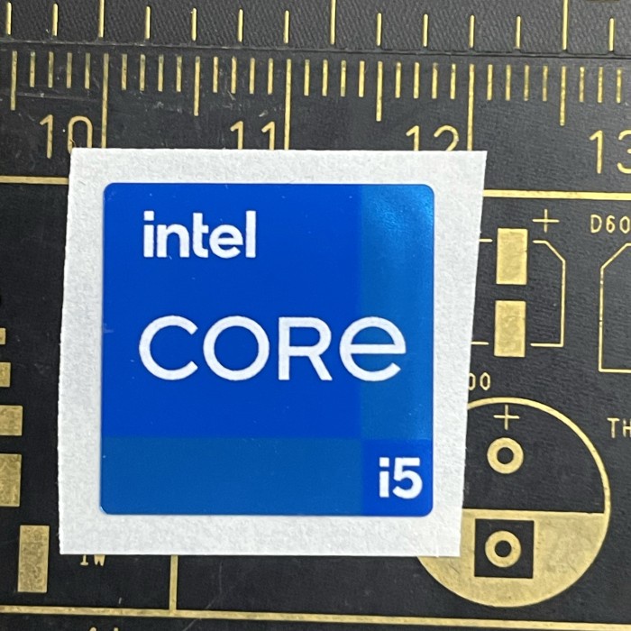 Jual Skin Sticker Stiker Logo Intel Core I5 11Th Gen Ori | Shopee Indonesia