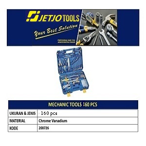 Jual Tool Kit Set 160 Pcs JETJO TOOLS 200726 /Mechanic Tools Set ...