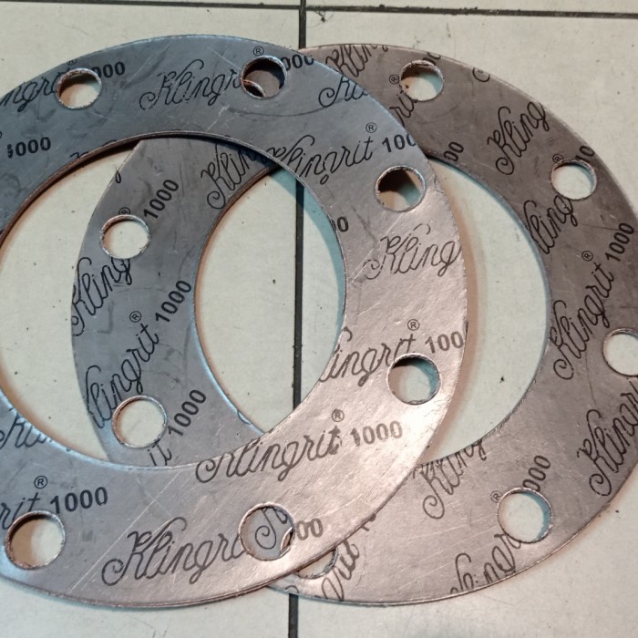 Jual PACKING GASKET KLINGERIT 1000 8"JIS 10K FF TEBEL 3MM | Shopee Indonesia