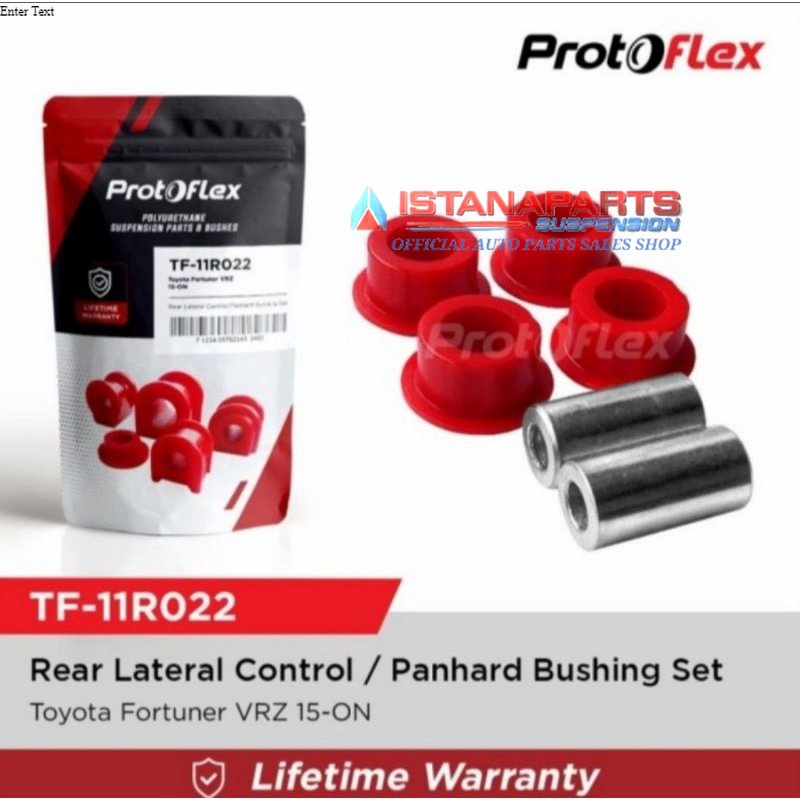 Jual REAR LATERA CONTROL PANHARD BUSHING FORTUNER VRZ ORIGINAL Merk ...