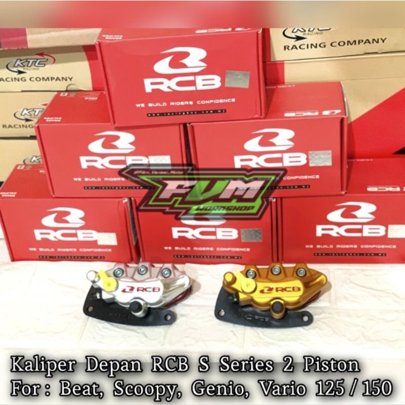 Jual kaliper rcb s series 2 piston honda scoopy | Shopee Indonesia
