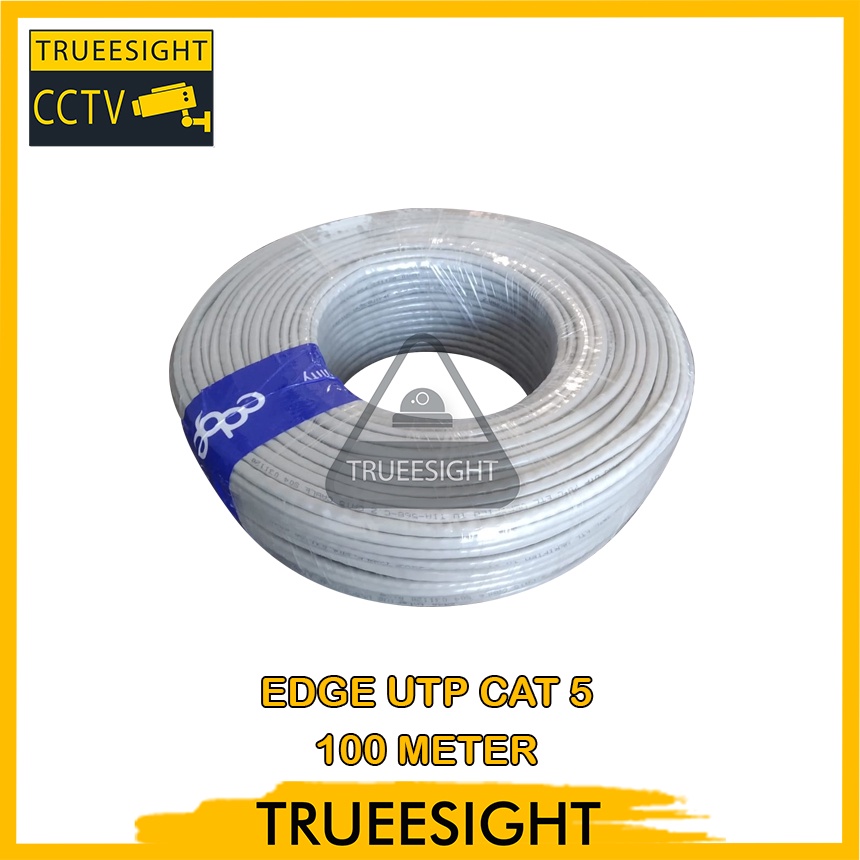 Jual INTERLUC Kabel UTP CAT5e 100m Kabel LAN indoor | Shopee Indonesia