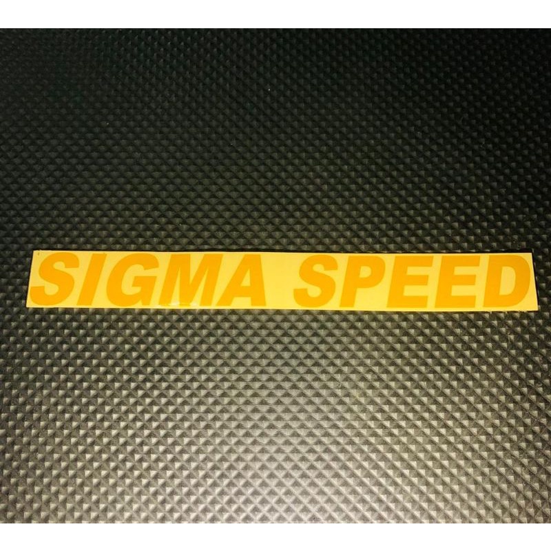 Jual Sticker Mobil Cutting Sigma Speed | Shopee Indonesia