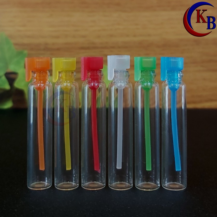 Jual BOTOL KACA 2 ML VIAL STICK / BOTOL 2ML TESTER PARFUM PENICILIN ...