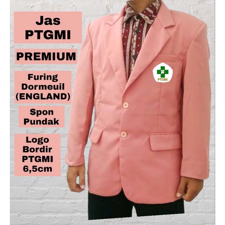 Jual Jas PTGMI Persatuan Terapis Gigi Mulut Indonesia, Premium, Furing ...