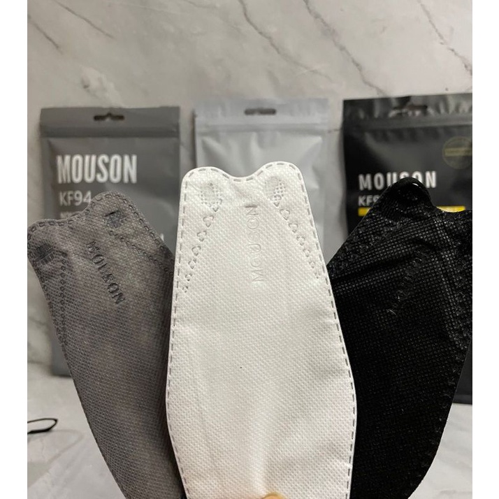 Jual Masker KF94 Mouson Original EMBOSS 4 ply | Shopee Indonesia