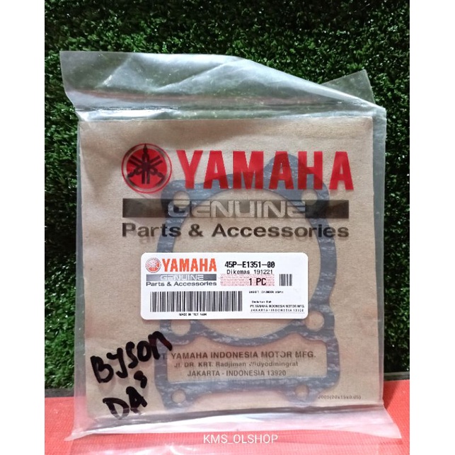 Jual Packing Block Bawah Gasket Cylinder BYSON Asli Ori Yamaha 45P ...
