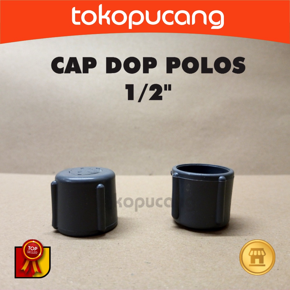 Jual Dop PVC 1/2" TS Tutup pipa pvc polos tanpa drat 1/2 inch | Shopee ...
