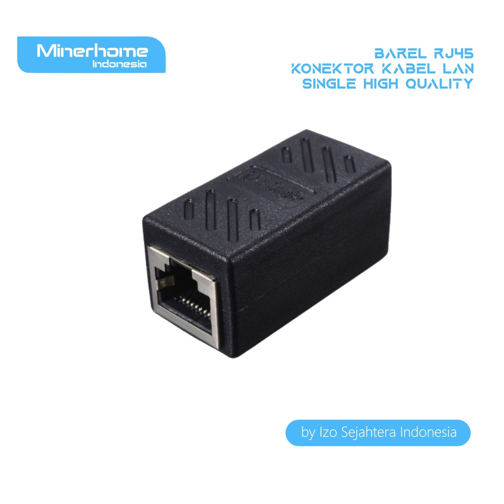 Jual Barel Coupler Sambungan Kabel LAN RJ45 High Quality | Shopee Indonesia