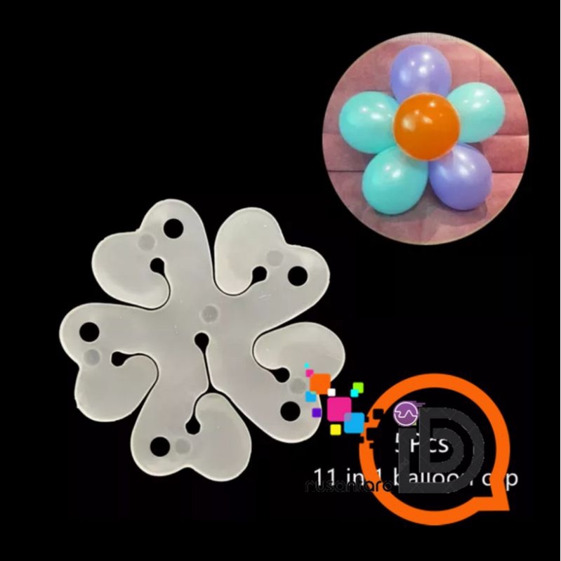 Jual KLIP BALON BUNGA / klip balon bunga anulus / pengait balon latex ...