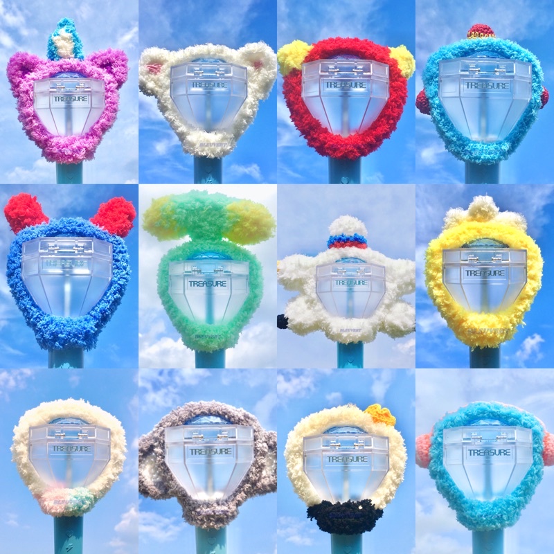 Jual TREASURE Lightstick / TEULIGHT Cover Crochet | Shopee Indonesia