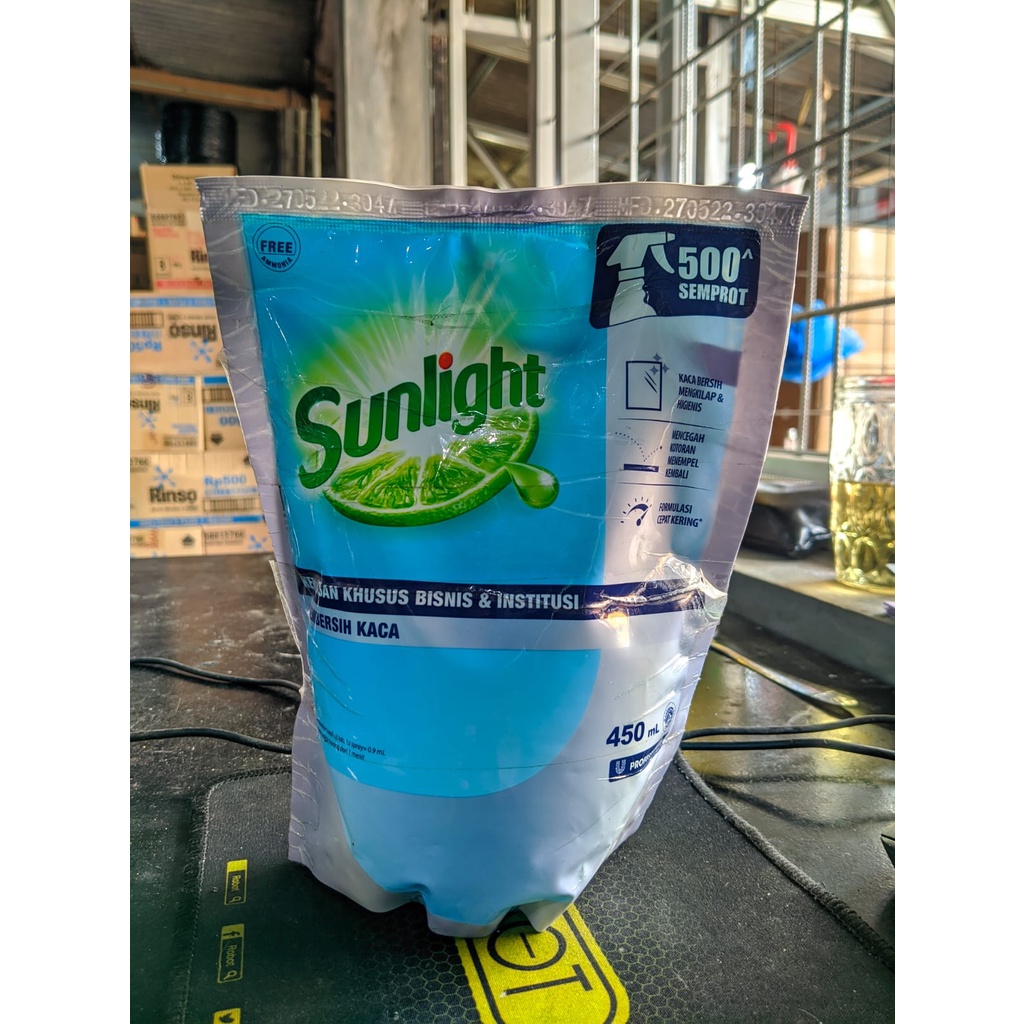 Jual Sunlight pembersih kaca ukuran 450 ml | Shopee Indonesia