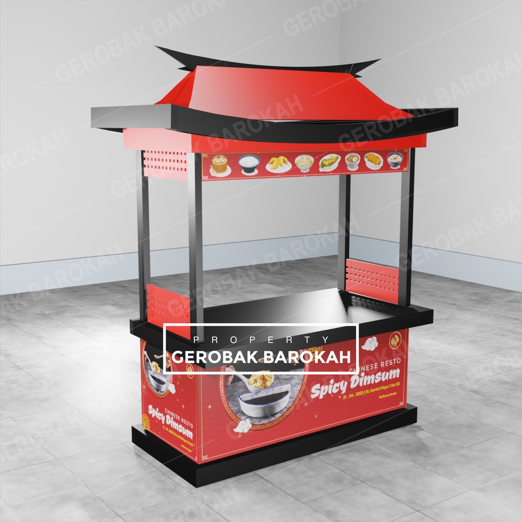 Jual Gerobak Chinese Food/ Booth Makanan Khas China | Shopee Indonesia