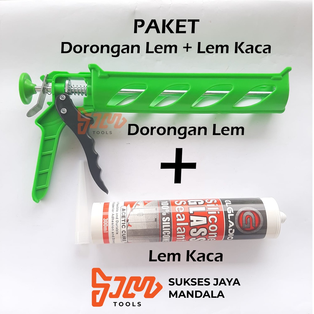 Jual PAKET DORONGAN LEM + LEM KACA BOTOL | Shopee Indonesia