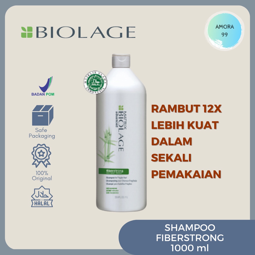 Jual MATRIX || Biolage Shampoo Fiberstrong 1000 ml | Shopee Indonesia