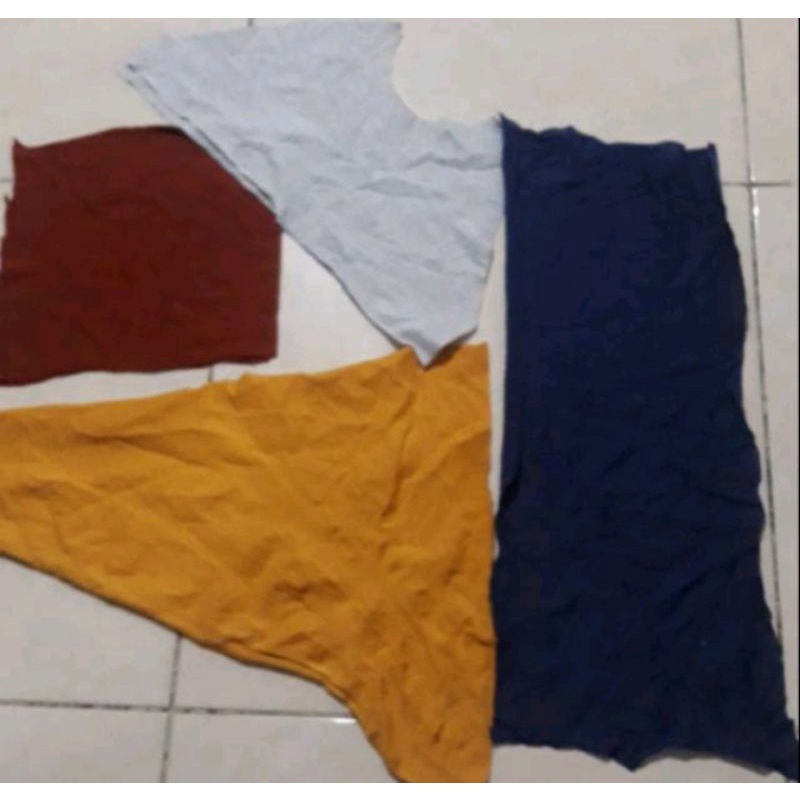 Jual Kain Lap Majun Warna 1 KG (Tidak Jahitan) | Shopee Indonesia