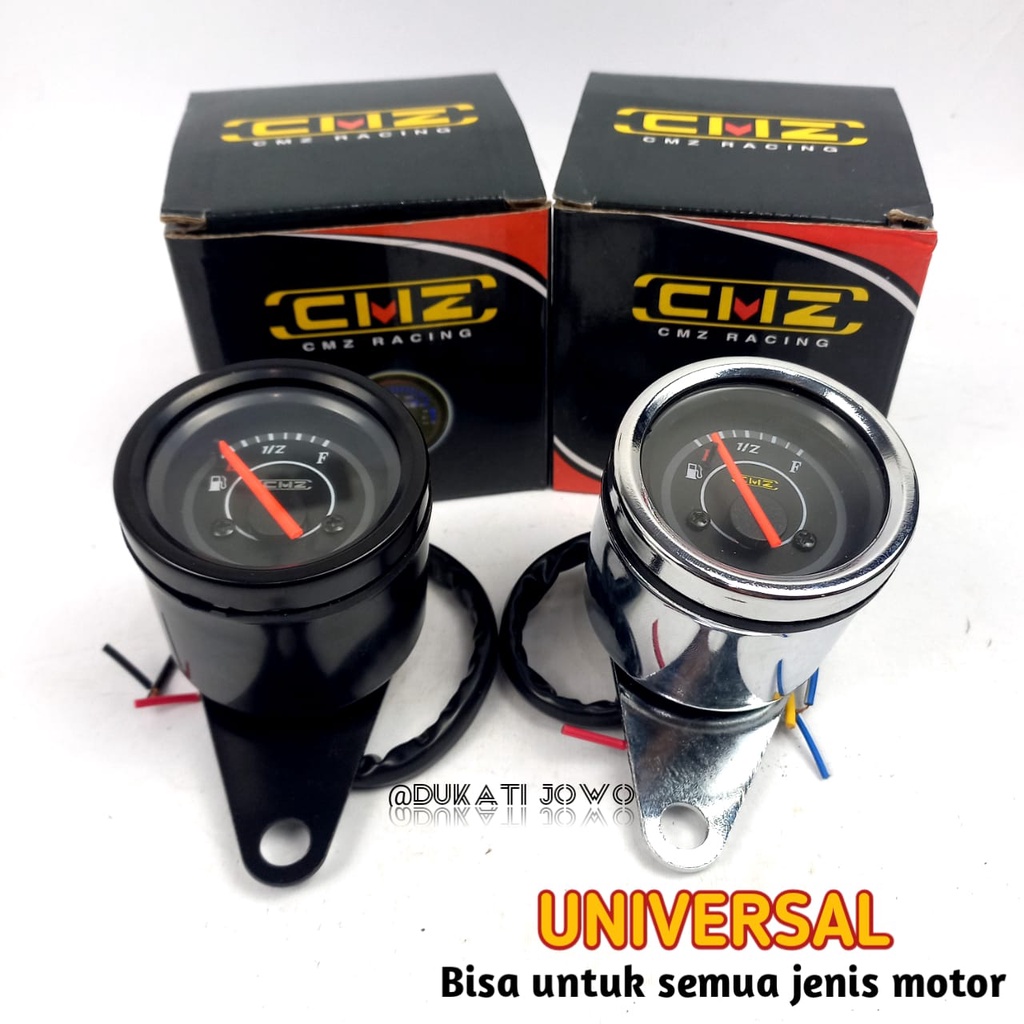 Jual Speedometer Ampere Bensin Jarum Fuel meter Indikator universal ...