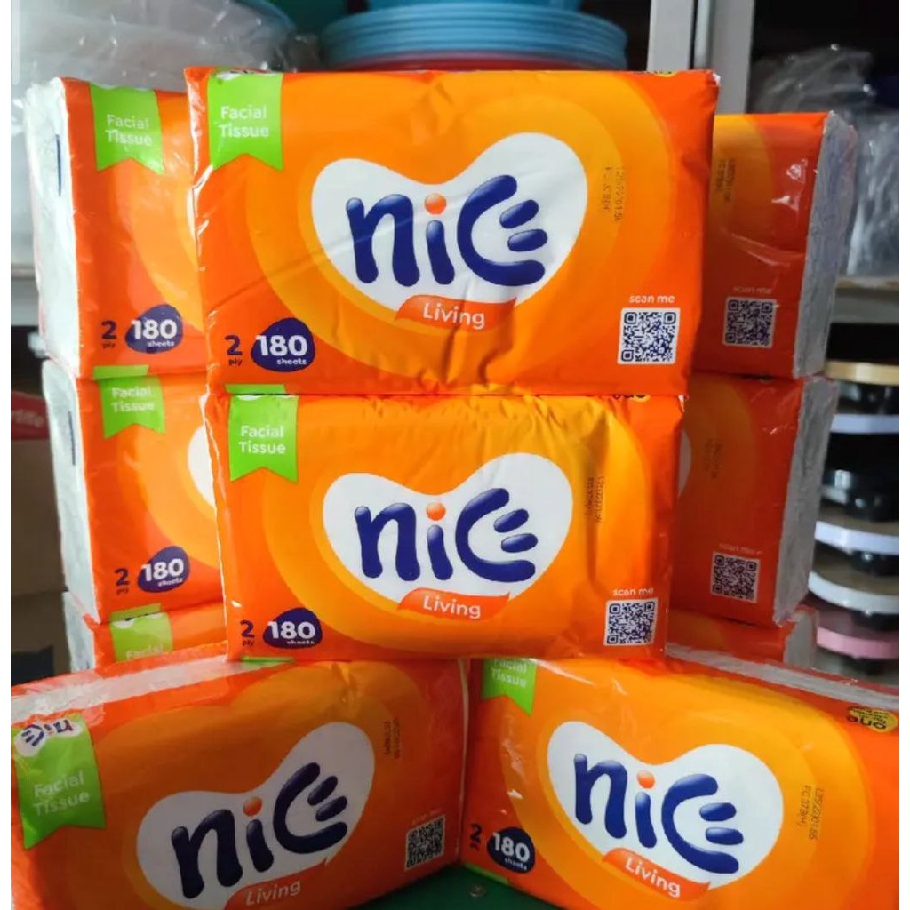 Jual Tissu Nice 180 Sheets isi 7 PCS | Shopee Indonesia