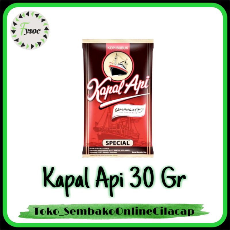 Jual KAPAL API 30GR KOPI HITAM TANPA GULA | Shopee Indonesia