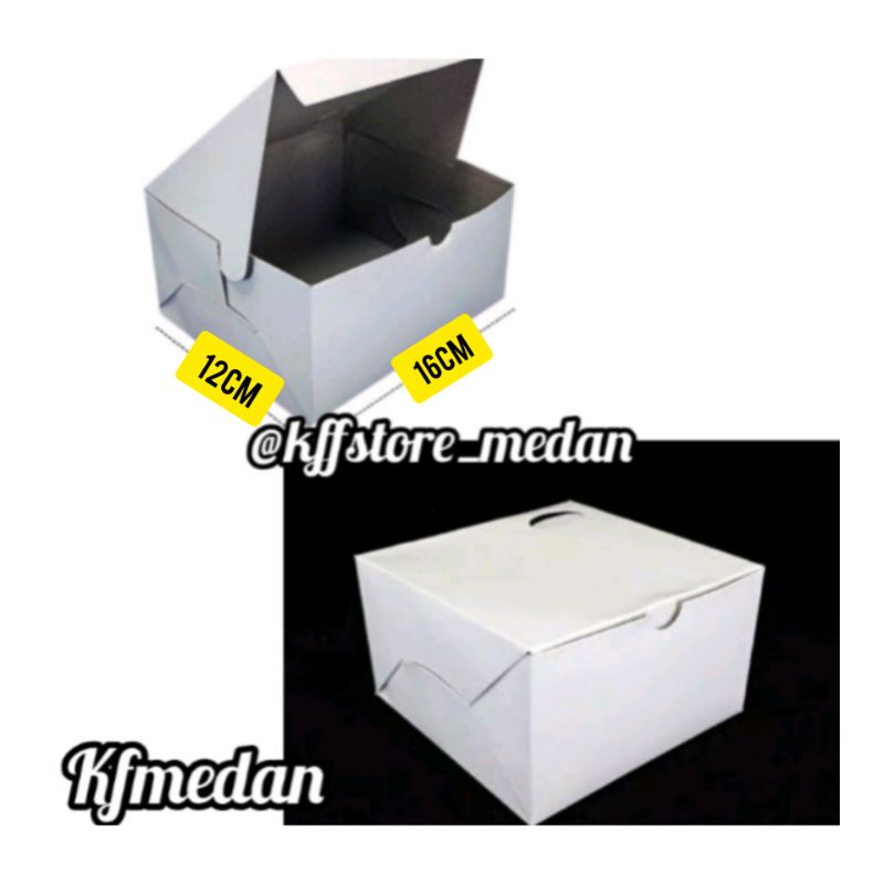Jual Snack Box Putih Polos 12x16cm (per pcs) | Shopee Indonesia