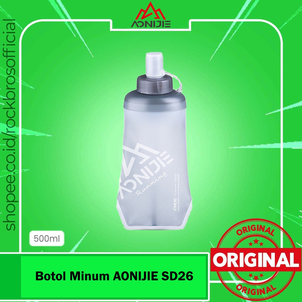 Jual Botol Minum Aonijie SD26 Tempat Air Minum Soft Flask Olahraga Lari Hiking Running Gym Trail ...