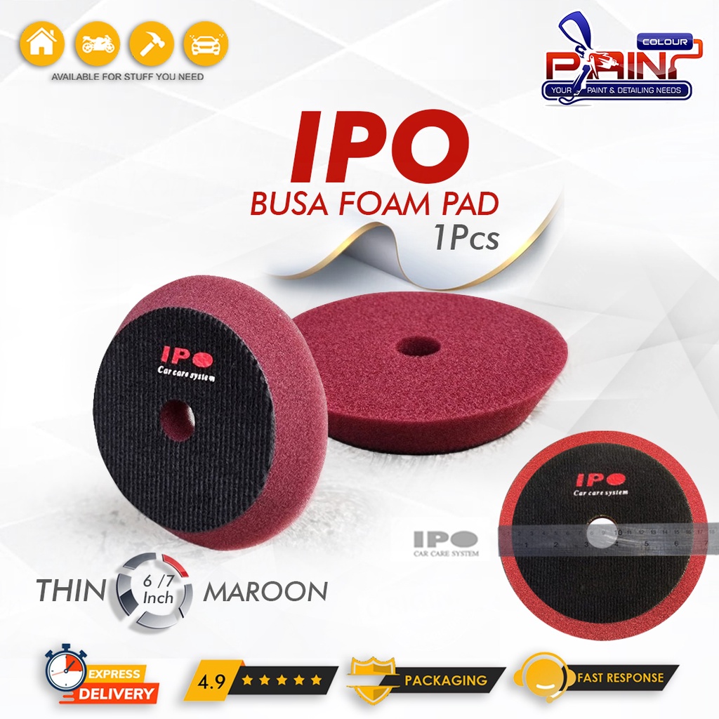 Jual IPO Cutting Thin Pad 7 inch Velcro 6 inch - Busa Mesin Poles ...