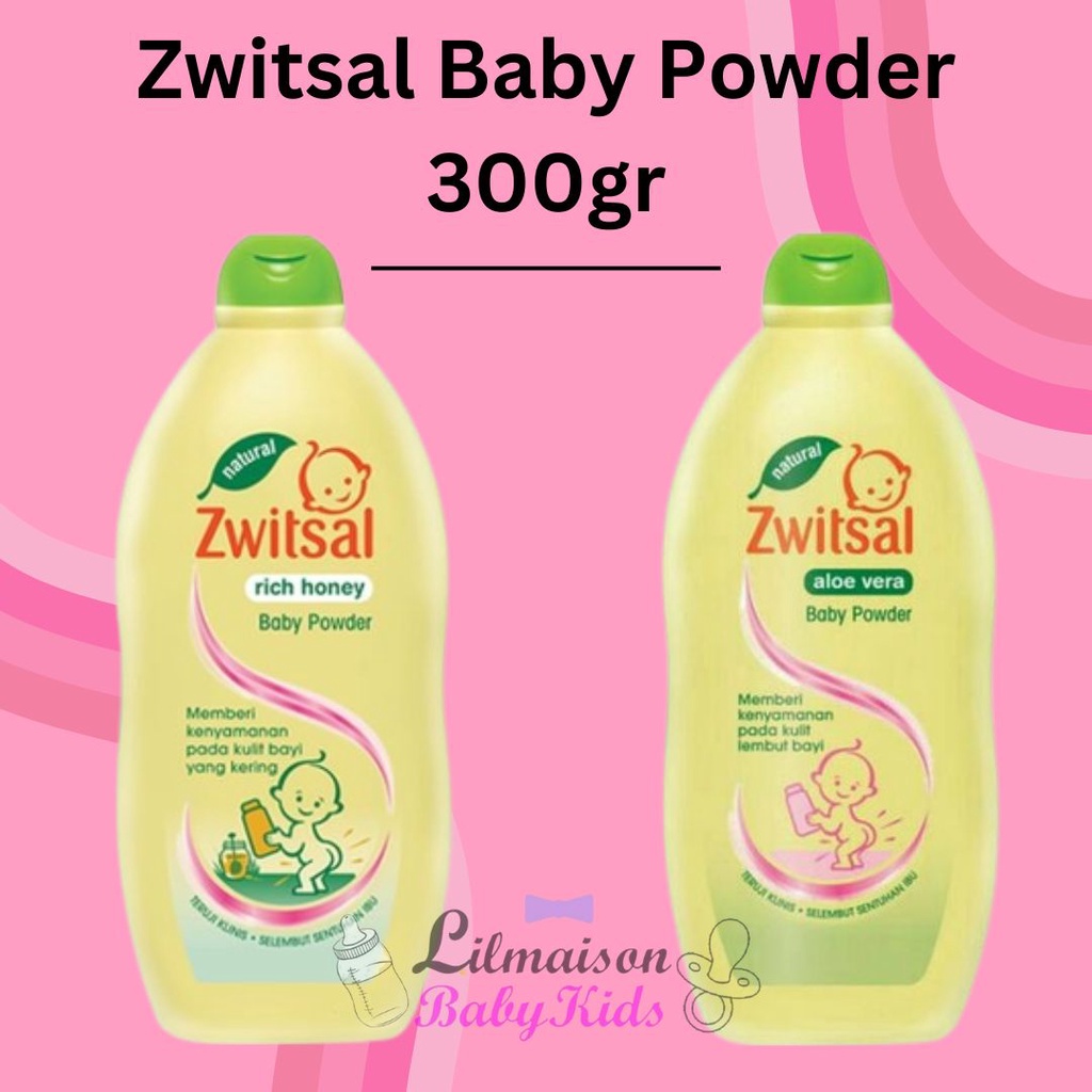 Jual Zwitsal Natural Baby Powder With Rich / Milk & Honey / Aloe Vera ...