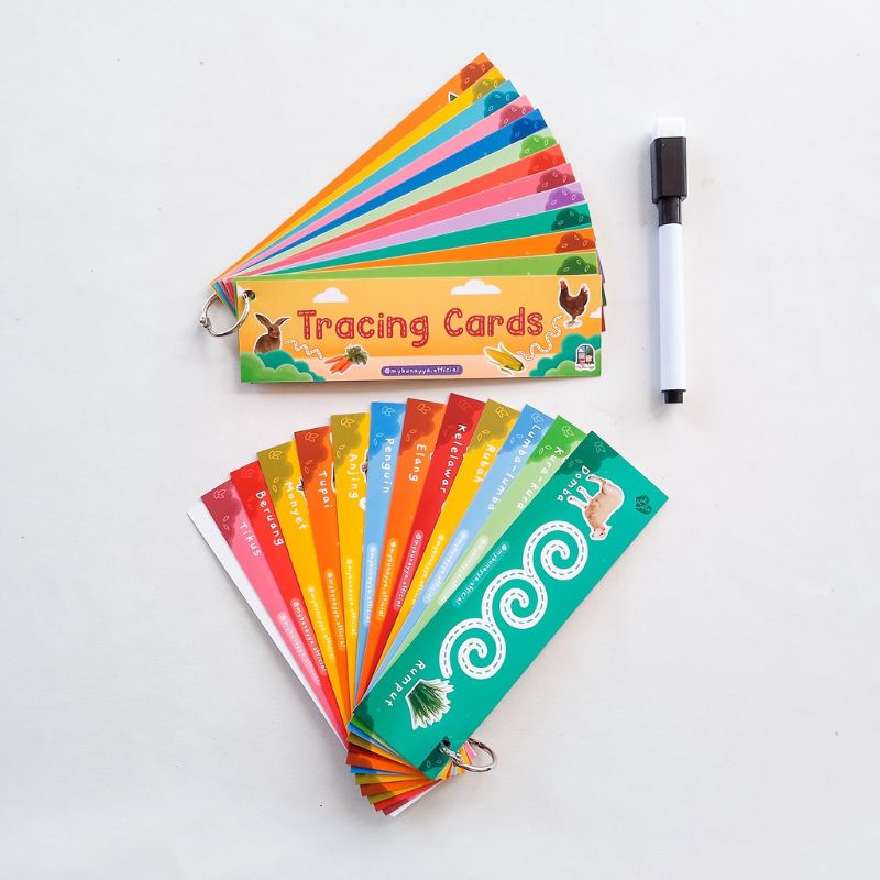 Jual Tracing Card wipe and clean (Free spidol) | Shopee Indonesia