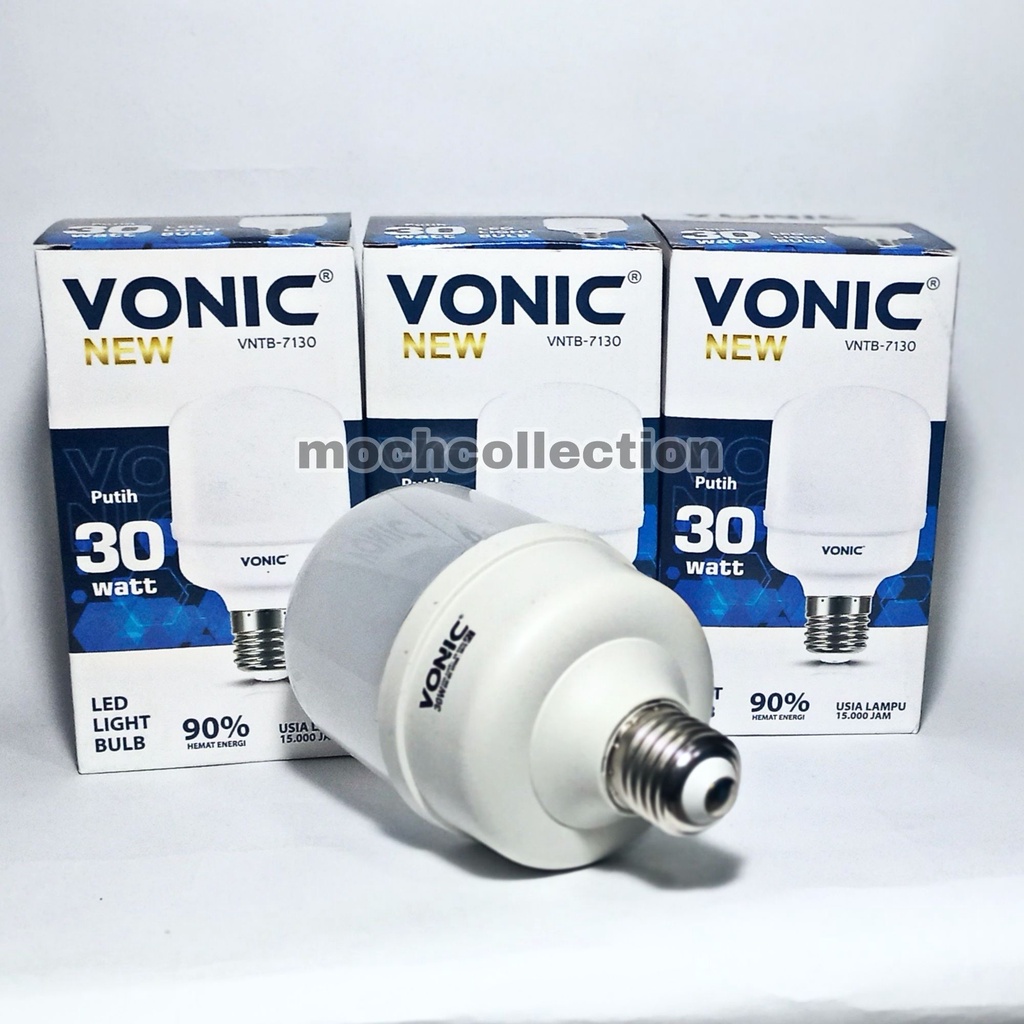 Jual paket lampu led kapsul vonic 30 watt cahaya putih terang 2550 Lumen tahan hingga 15.000 jam ...