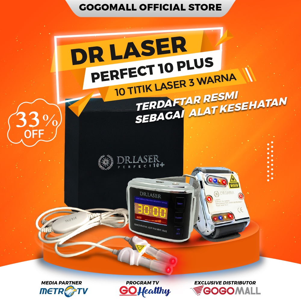 Jual Dr Laser Perfect 10 Plus Gogomall Official - Terapi Membantu ...