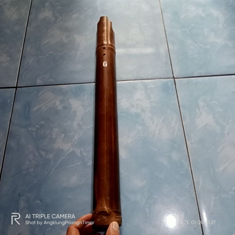 Jual Gambang pengamen( satuan )Bambu hitam ( nada bisa request sesuai ...