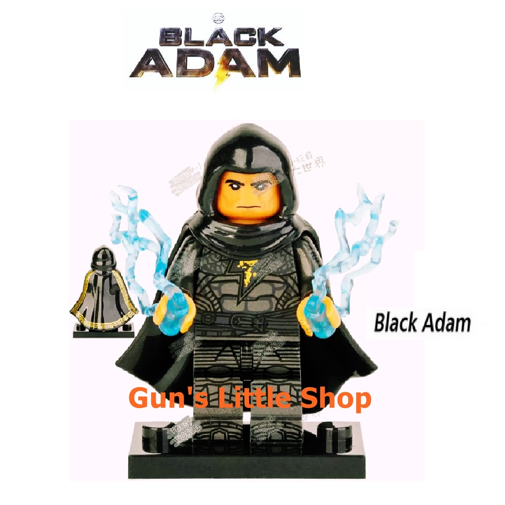 Jual Brick block - DC Comics Black Adam HOOD tanpa dus | Shopee Indonesia