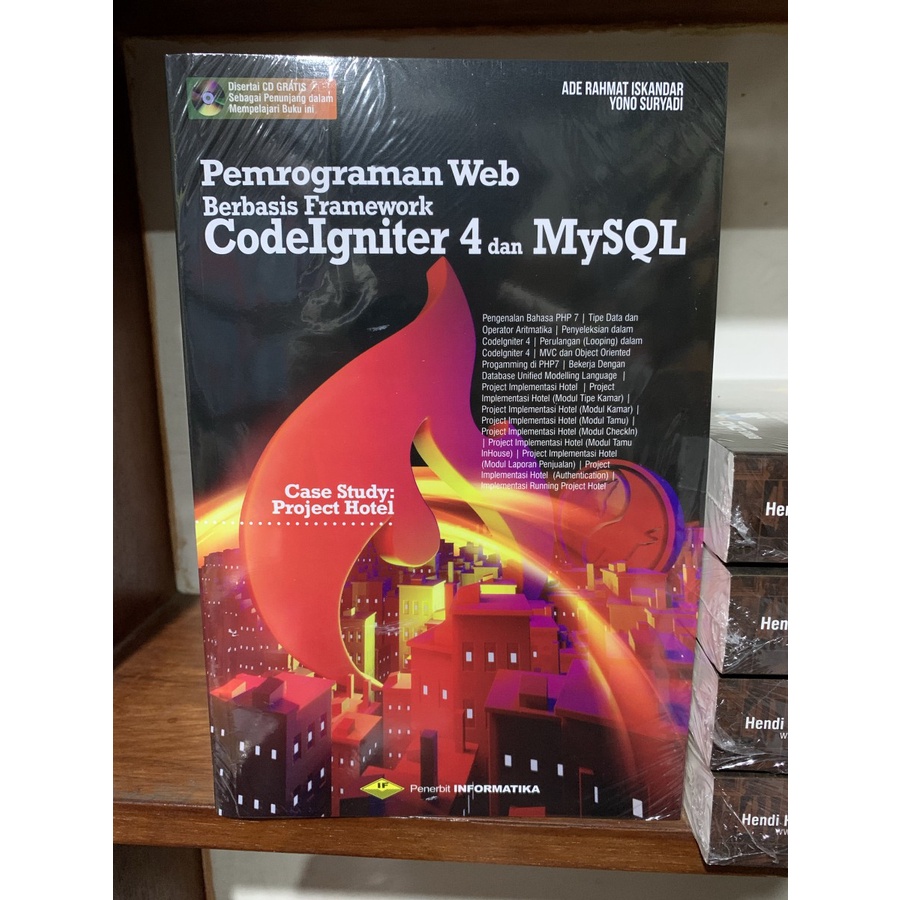 Jual Pemrograman Web Berbasis Framework Codeigniter 4 Dan Mysql Case