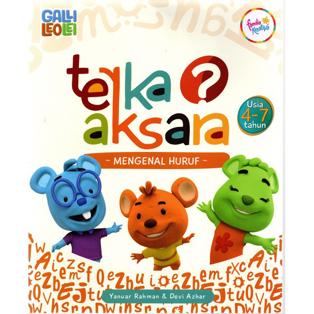 Jual Buku Anak Gallileolei Terka Aksara Mengenal Huruf | Shopee Indonesia