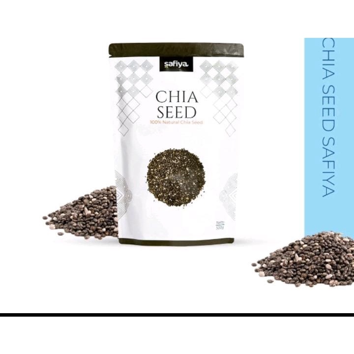 Jual Biji Chia seed kemasan 250 gram sangat cocok untuk memenuhi serat ...