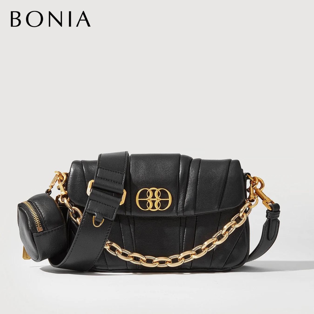 Jual Bonia - Croissant Soft Trunk Small Nero | Shopee Indonesia