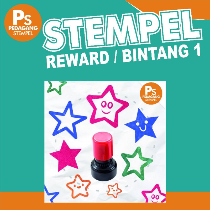 Jual Stempel Nilai Guru / Stempel Reward Bintang Satu / Stempel Nilai ...