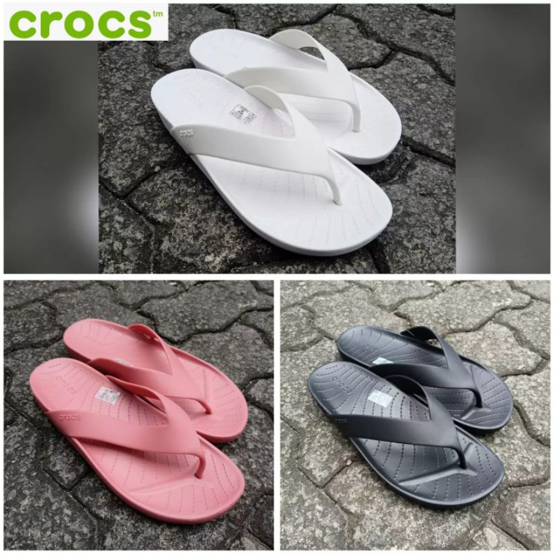 Jual Crocs Splash flip woman / Sandal Wanita Crocs Flip Splash | Shopee ...