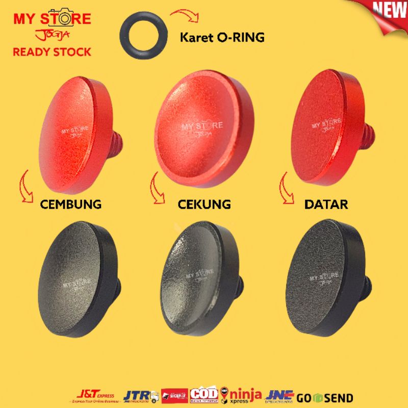 Jual Tombol Soft Shutter Camera Kamera Release Button Flat Concave Convex Cekung Cembung ...