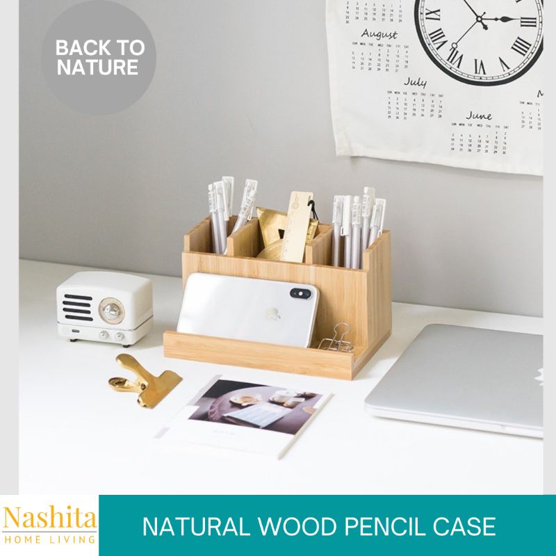 Jual Tempat pensil kotak pensil kayu | Shopee Indonesia